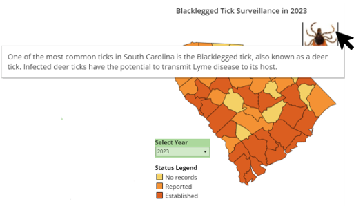 Navigating the Lyme Disease Dashboard | South Carolina Department of ...